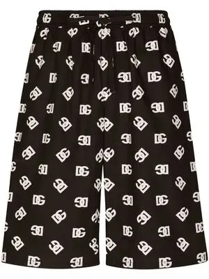 Dolce & Gabbana Monogram Bermuda Shorts