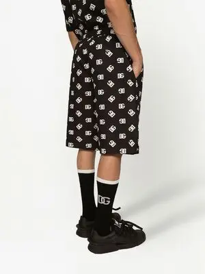 Dolce & Gabbana Monogram Bermuda Shorts