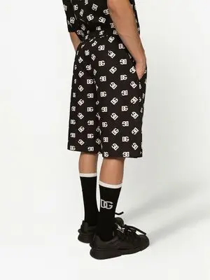 Dolce & Gabbana Monogram Bermuda Shorts