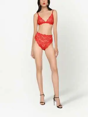 Dolce & Gabbana High-waisted Lace Briefs