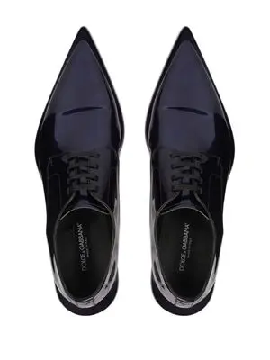 Dolce & Gabbana Patent Leather Derby Shoes
