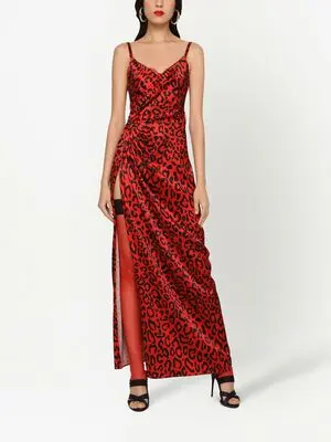 Dolce & Gabbana Leopard-print Maxi Dress