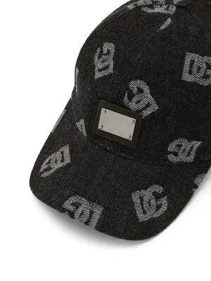 Dolce & Gabbana Monogram Jacquard Baseball Cap