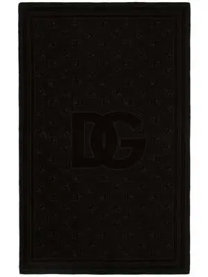 Dolce & Gabbana Monogram Jacquard Beach Towel