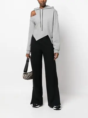 Gcds Wide-leg Jersey Trousers