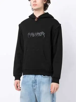 PALMER Logo-print Organic Cotton Hoodie