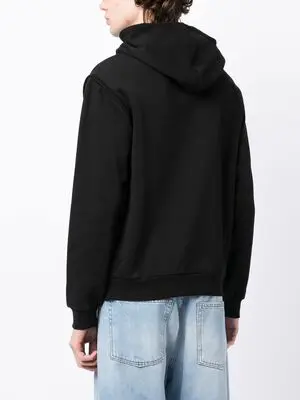 PALMER Logo-print Organic Cotton Hoodie