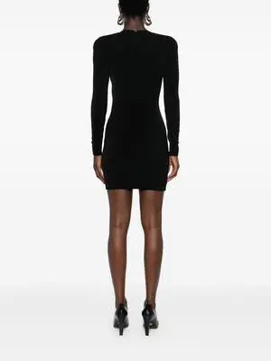 Balenciaga Long-sleeve Mini Dress