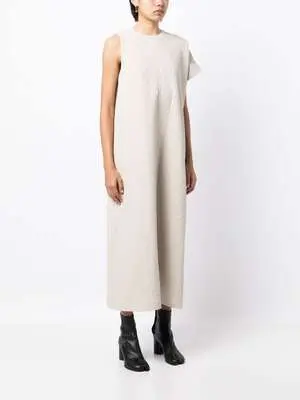 UMA WANG Asymmetric Quilted T-shirt Dress