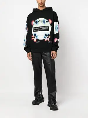 MSFTS Graphic-printed Cotton Hoodie