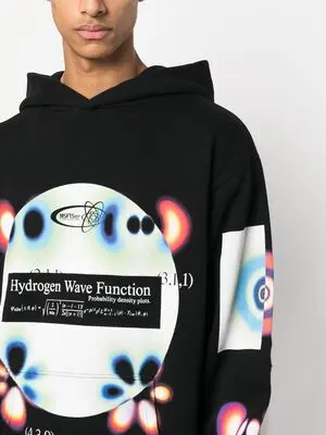 MSFTS Graphic-printed Cotton Hoodie