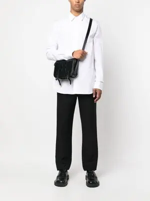 JIL SANDER Long-sleeve Poplin Shirt - White