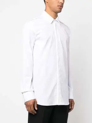 JIL SANDER Long-sleeve Poplin Shirt - White
