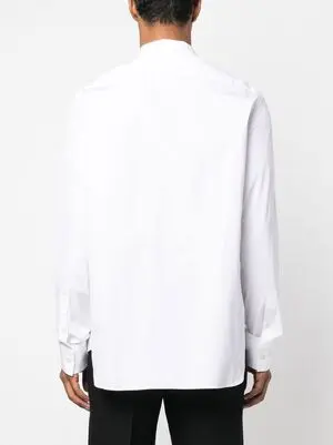 JIL SANDER Long-sleeve Poplin Shirt - White