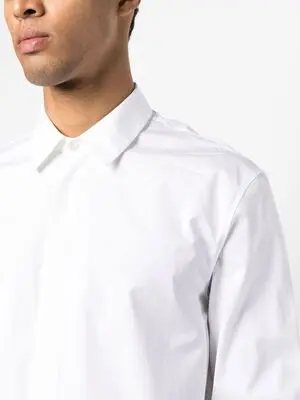 JIL SANDER Long-sleeve Poplin Shirt - White