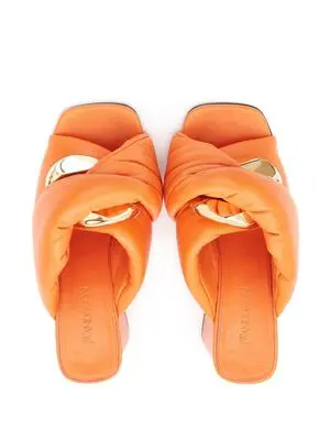 JW Anderson Chain Twist Leather Sandals