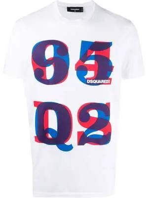 Dsquared2 Graphic-print Logo T-shirt - White