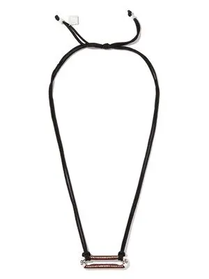 Lauren Rubinski Diamond Cord Necklace