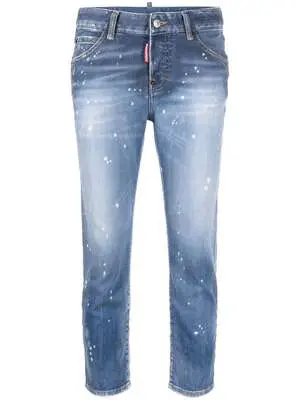 Dsquared2 Cropped Skinny Jeans