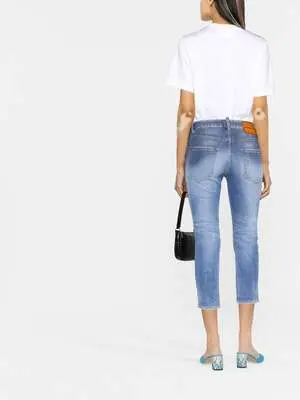 Dsquared2 Cropped Skinny Jeans