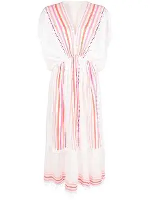 LEMLEM Eshe Stripe-print Dress - Pink