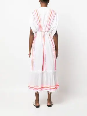 LEMLEM Eshe Stripe-print Dress - Pink