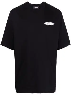 Dsquared2 Logo-print Short-sleeve T-shirt - Black