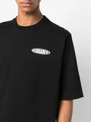 Dsquared2 Logo-print Short-sleeve T-shirt - Black