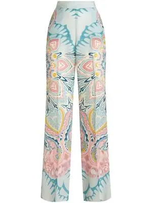 Etro Paisley-print Trousers