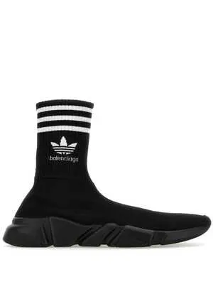 Balenciaga X Adidas Speed High-top Sneakers - Black