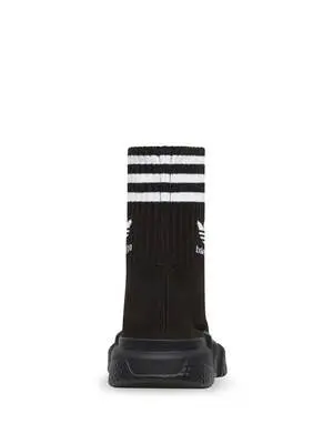 Balenciaga X Adidas Speed High-top Sneakers - Black