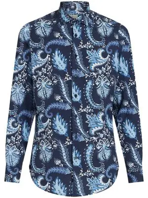 Etro Paisley-print Long-sleeve Shirt