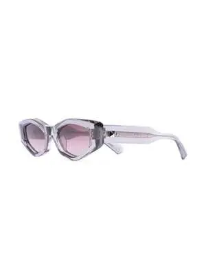 Valentino Garavani Rockstud Irregular Sunglasses - Grey