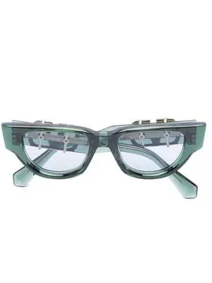 Valentino Garavani Vlogo Signature Cat-eye Sunglasses - Green