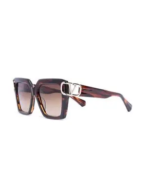 Valentino Garavani Vlogo Signature Oversized Sunglasses