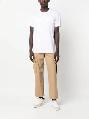 Moschino Cargo-pocket Wide-leg Trousers