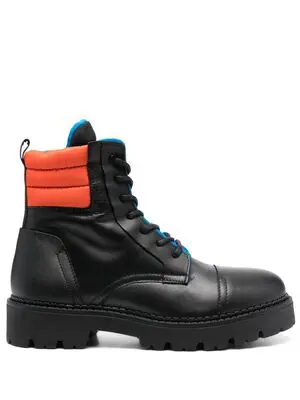 Tommy Hilfiger Padded Detail Lace-up Boots
