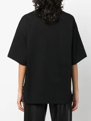 Palm Angels Logo-print Organic Cotton T-shirt