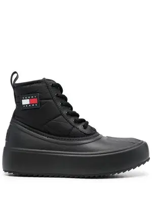 Tommy Hilfiger Oversize Rubber Sole Boots