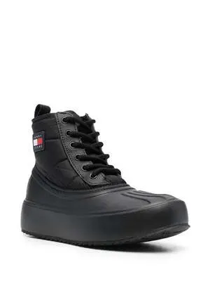 Tommy Hilfiger Oversize Rubber Sole Boots