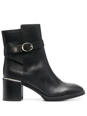 Tommy Hilfiger 70mm Buckle Ankle Boots