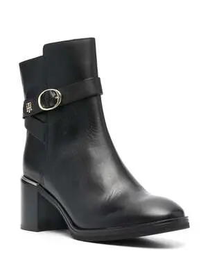 Tommy Hilfiger 70mm Buckle Ankle Boots