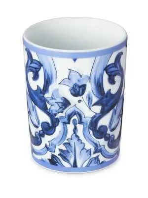 Dolce & Gabbana Blu Mediterraneo Porcelain Wine Glass