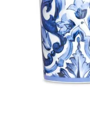 Dolce & Gabbana Blu Mediterraneo Porcelain Wine Glass