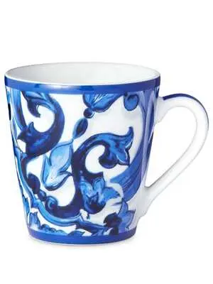 Dolce & Gabbana Archive-print Porcelain Mug - White