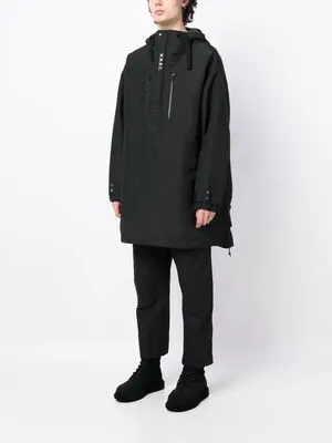 WHITE MOUNTAINEERING Half Zip-up Padded Coat - Black