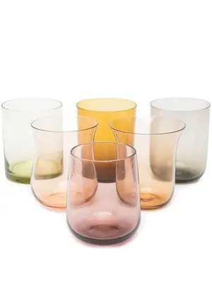 BITOSSI HOME Assorted Tumblers - Orange