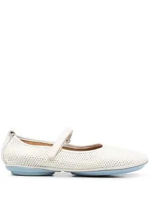 Camper Right Nina Perforated Ballerinas