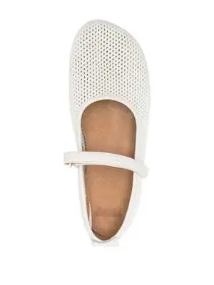Camper Right Nina Perforated Ballerinas