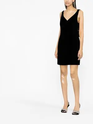 Emporio Armani V-neck Sleeveless Dress